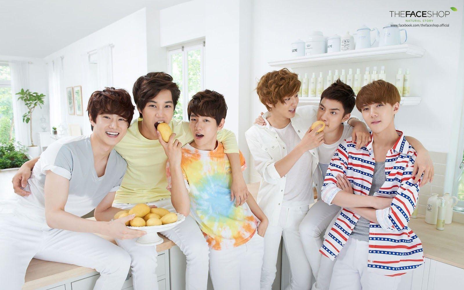 EXO Cute Desktop Wallpapers - Top Free EXO Cute Desktop Backgrounds ...