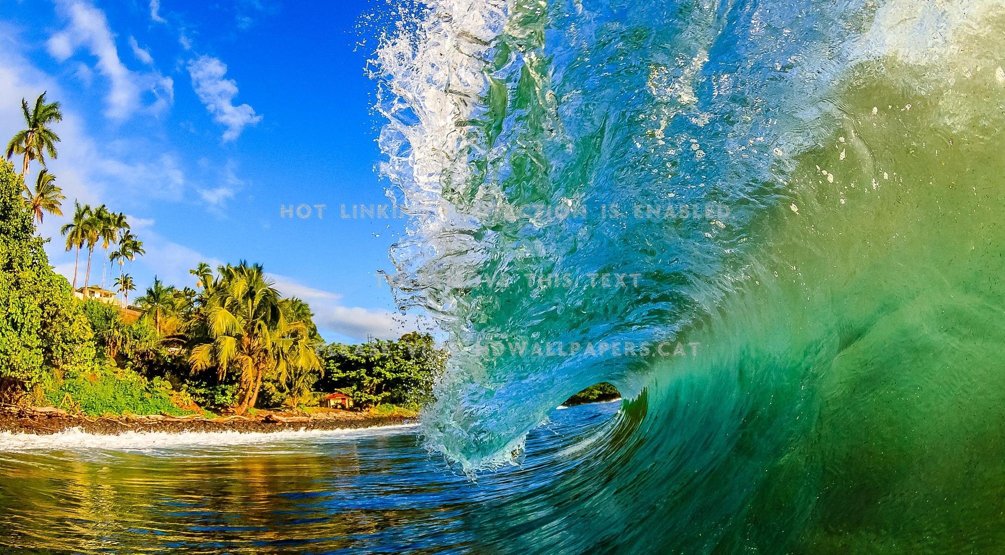 Hawaii Wave Wallpaper
