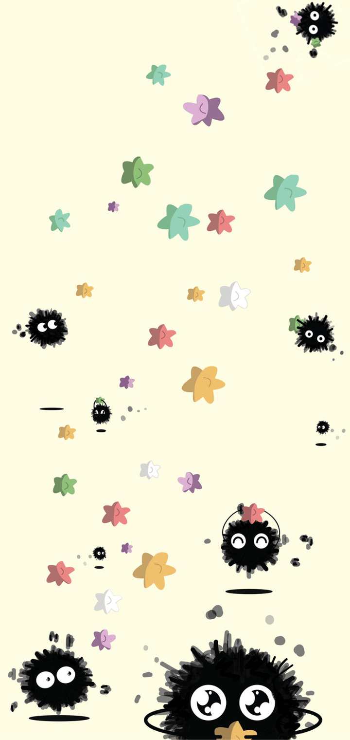 Susuwatari Wallpapers - Top Free Susuwatari Backgrounds - WallpaperAccess