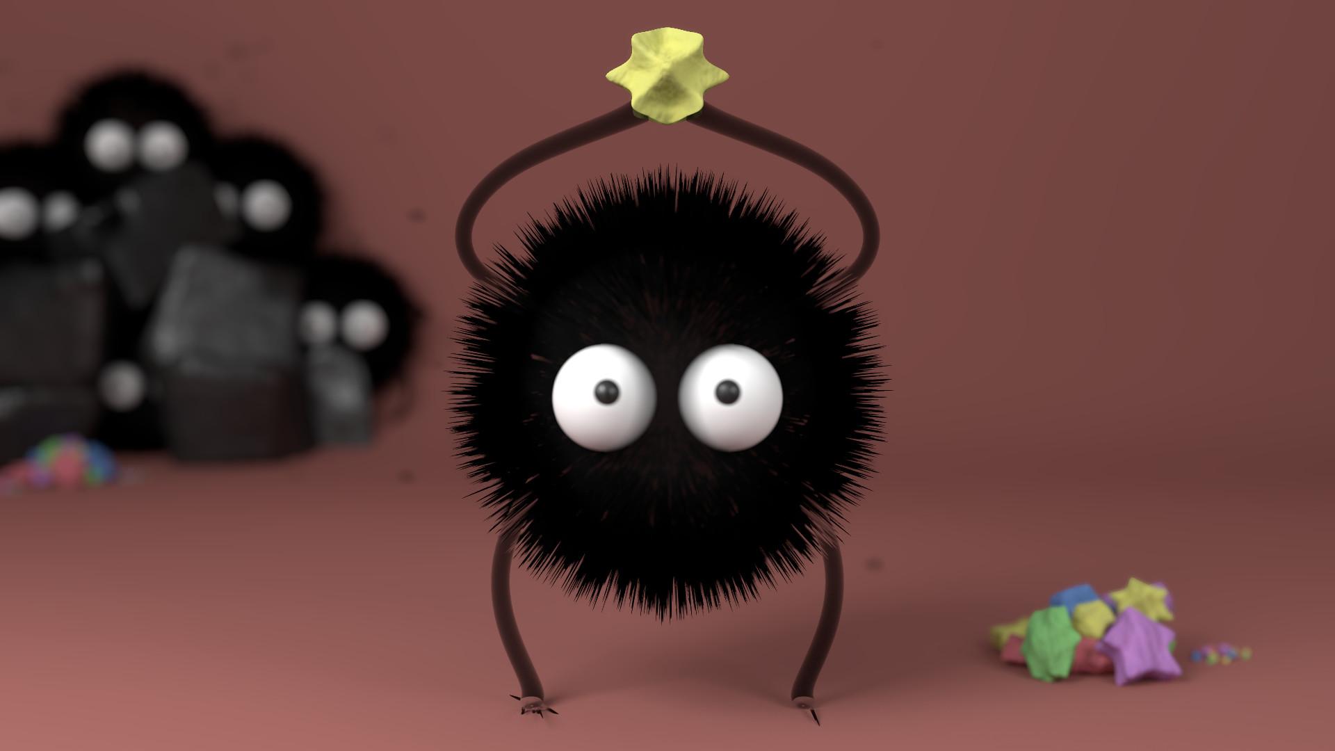 Susuwatari Wallpapers - Top Free Susuwatari Backgrounds - WallpaperAccess