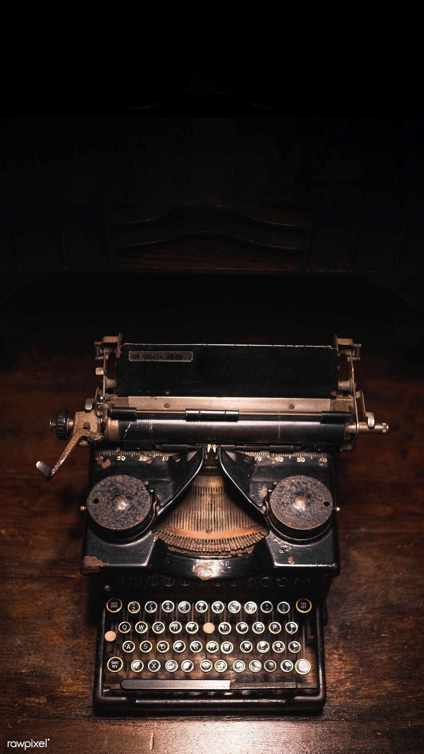 Antique Typewriter Wallpapers - Top Free Antique Typewriter Backgrounds ...