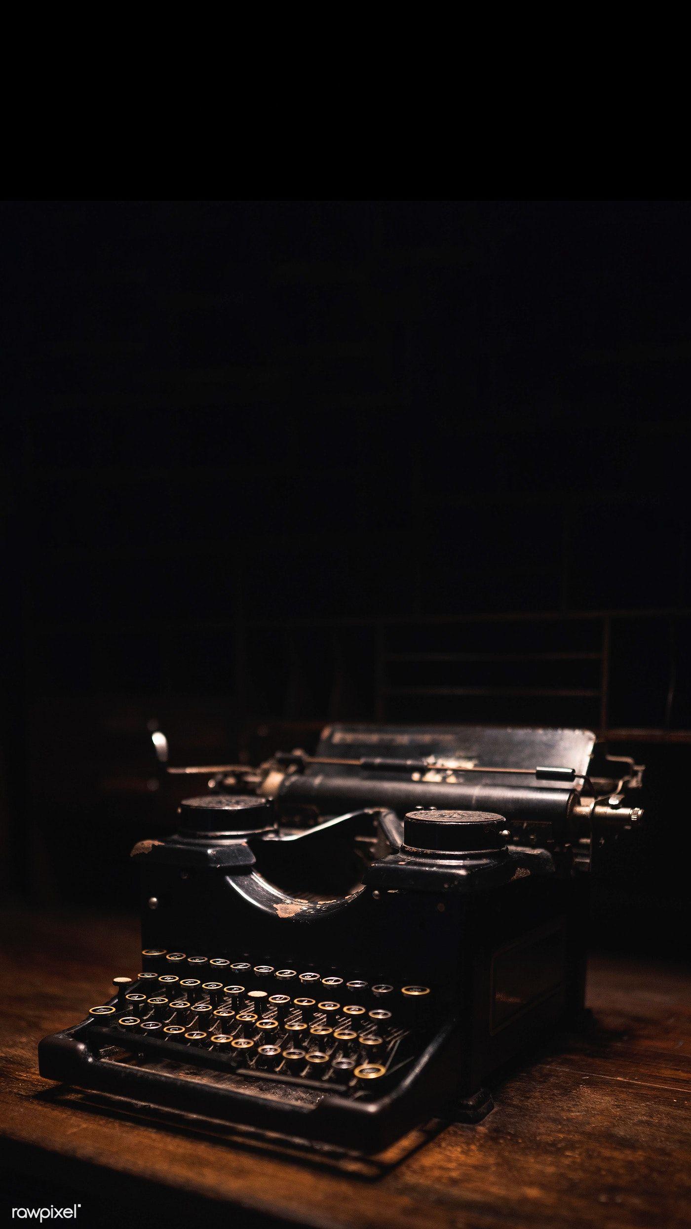 Antique Typewriter Wallpapers - Top Free Antique Typewriter Backgrounds ...