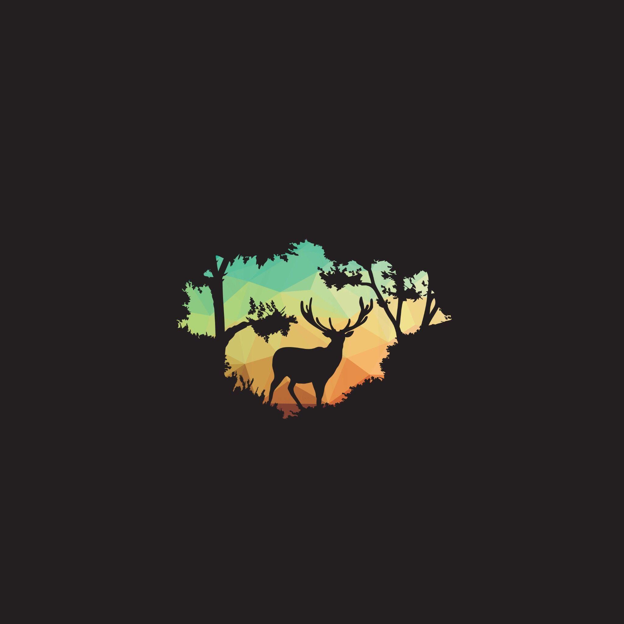 Minimalist Deer Wallpapers - Top Free Minimalist Deer Backgrounds ...
