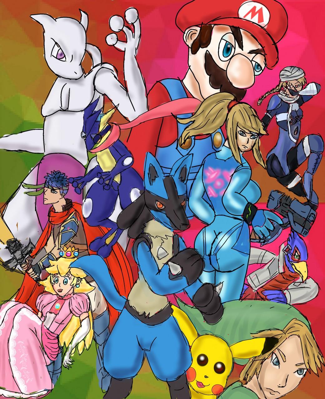 Smash Bros 4 Wallpapers - Top Free Smash Bros 4 Backgrounds ...