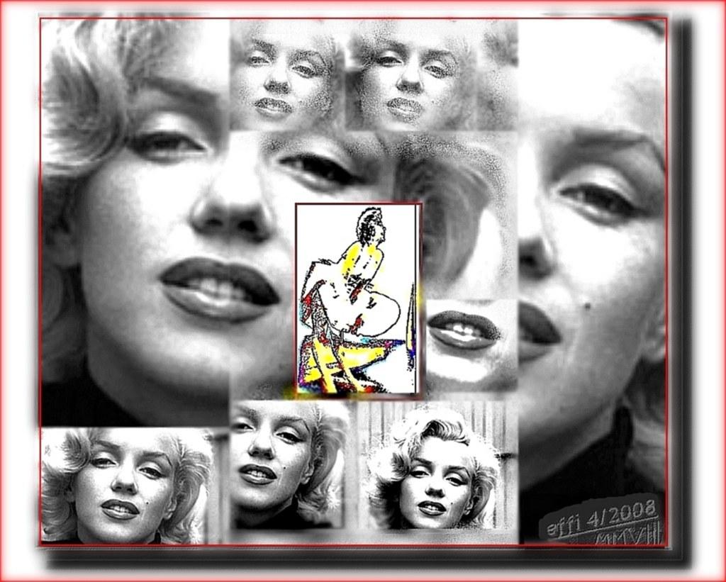Marilyn Monroe Collage Wallpapers - Top Free Marilyn Monroe Collage ...