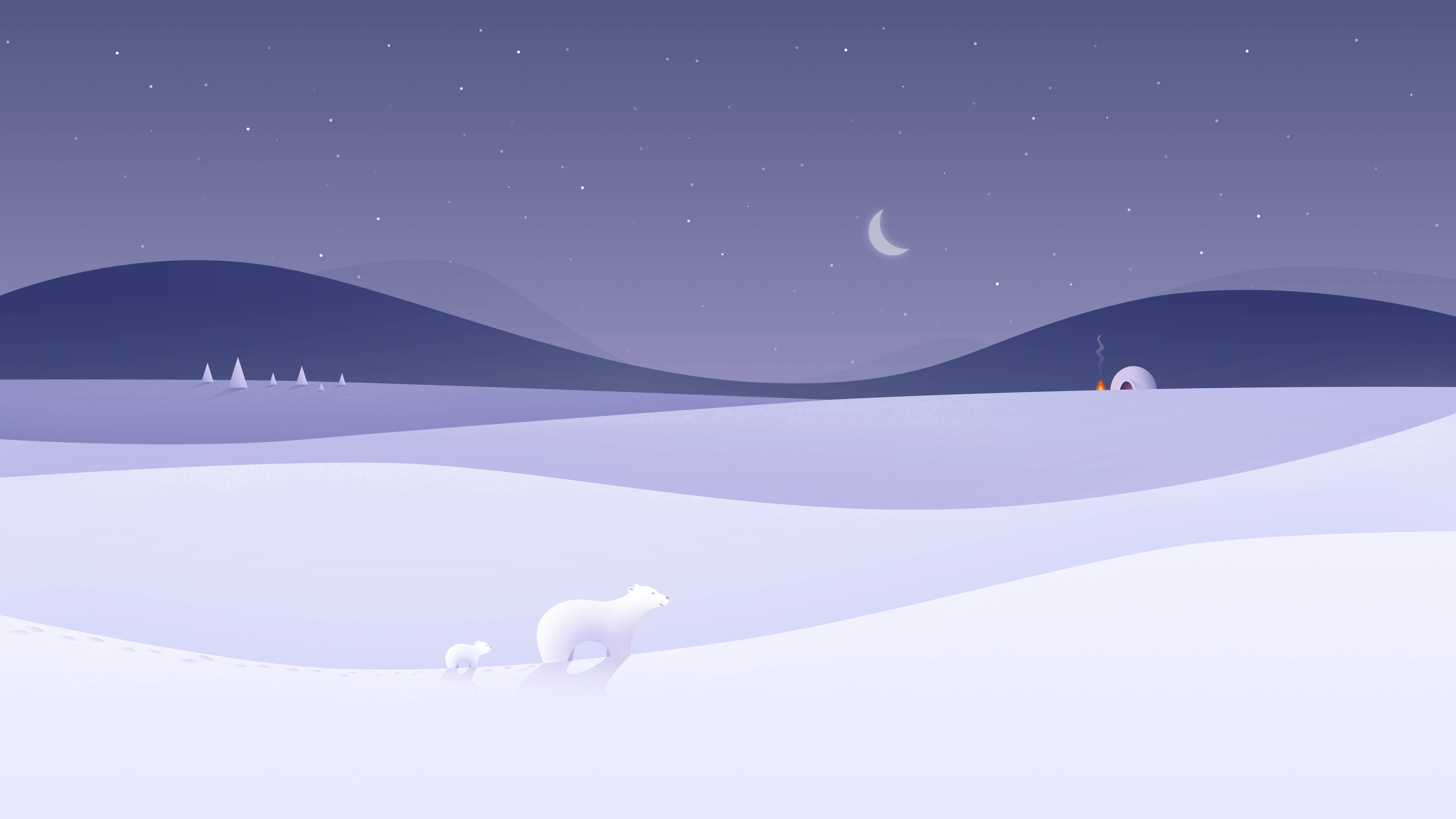 Minimalist Snow Wallpapers - Top Free Minimalist Snow Backgrounds ...