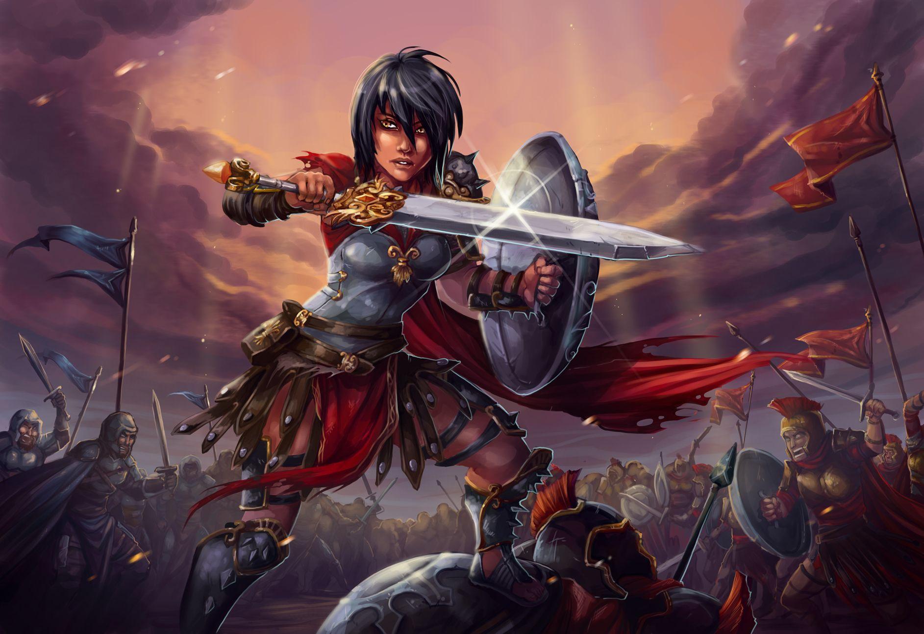 Smite Bellona Wallpapers - Top Free Smite Bellona Backgrounds ...