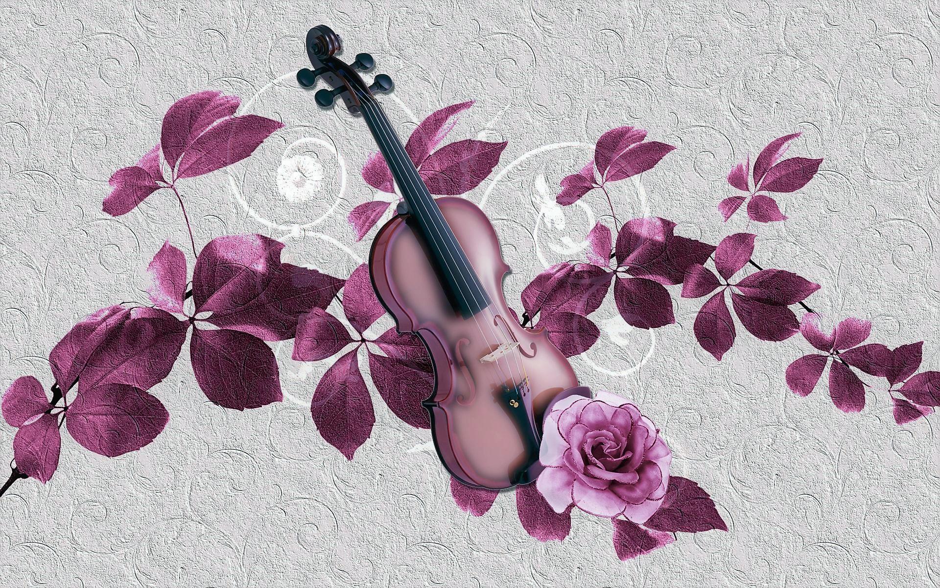 Violin Art Wallpapers - Top Free Violin Art Backgrounds - WallpaperAccess