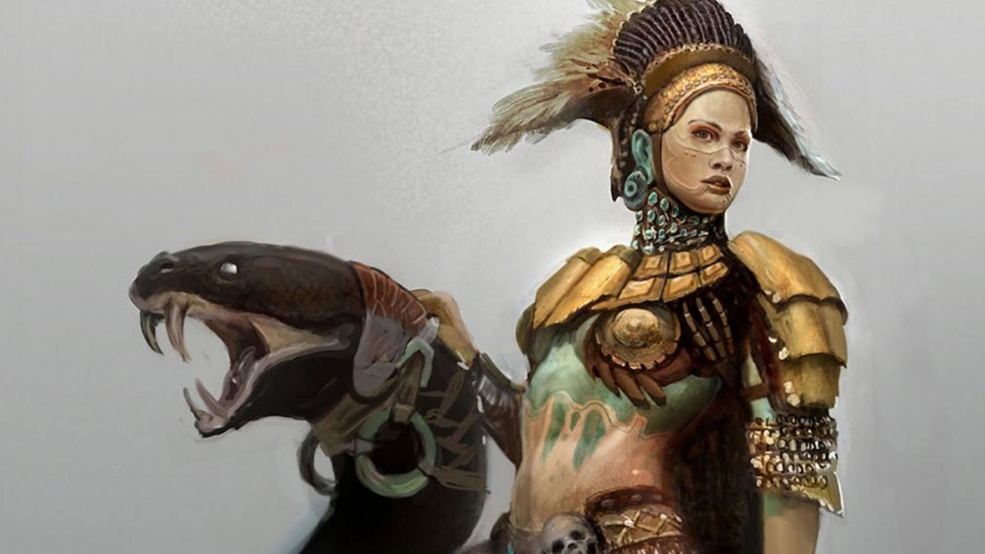 Aztec Woman Warrior Wallpapers - Top Free Aztec Woman Warrior ...