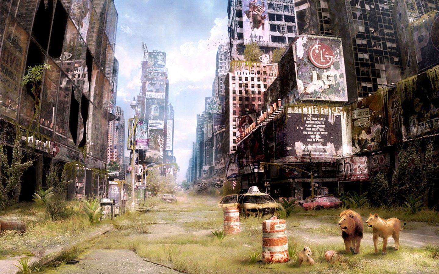 Abandoned Times Square Wallpapers - Top Free Abandoned Times Square ...