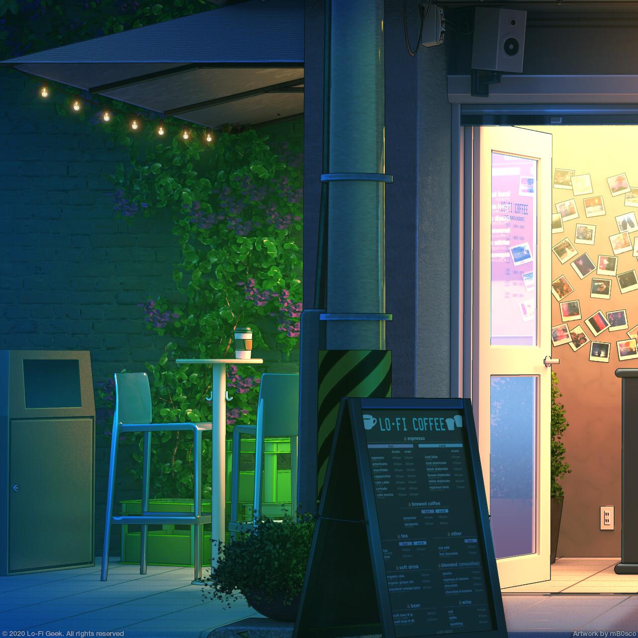 Lo Fi Cafe Wallpapers - Top Free Lo Fi Cafe Backgrounds - WallpaperAccess