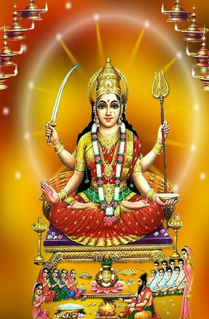 Santoshi Maa Wallpapers - Top Free Santoshi Maa Backgrounds ...