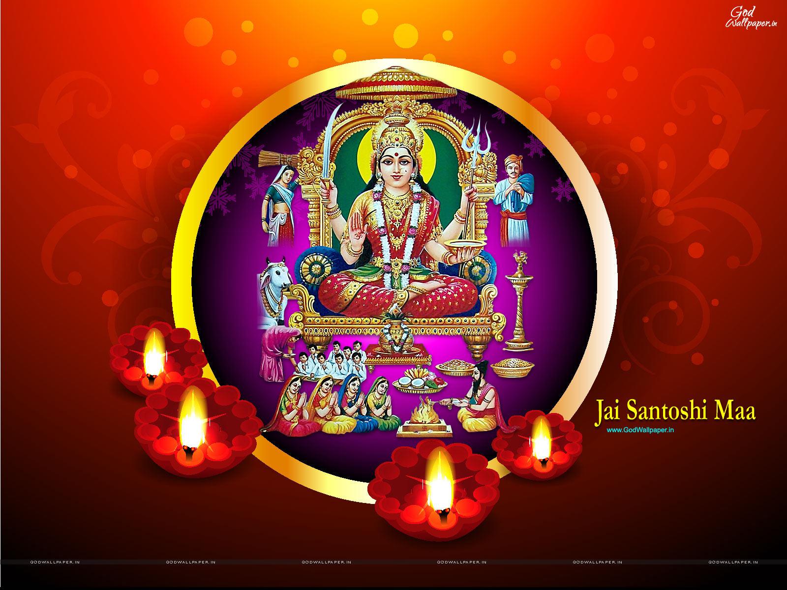Santoshi Maa Wallpapers - Top Free Santoshi Maa Backgrounds - WallpaperAccess