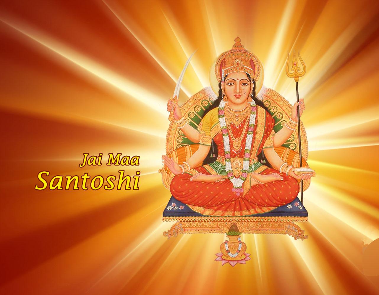 Santoshi Maa Wallpapers - Top Free Santoshi Maa Backgrounds ...