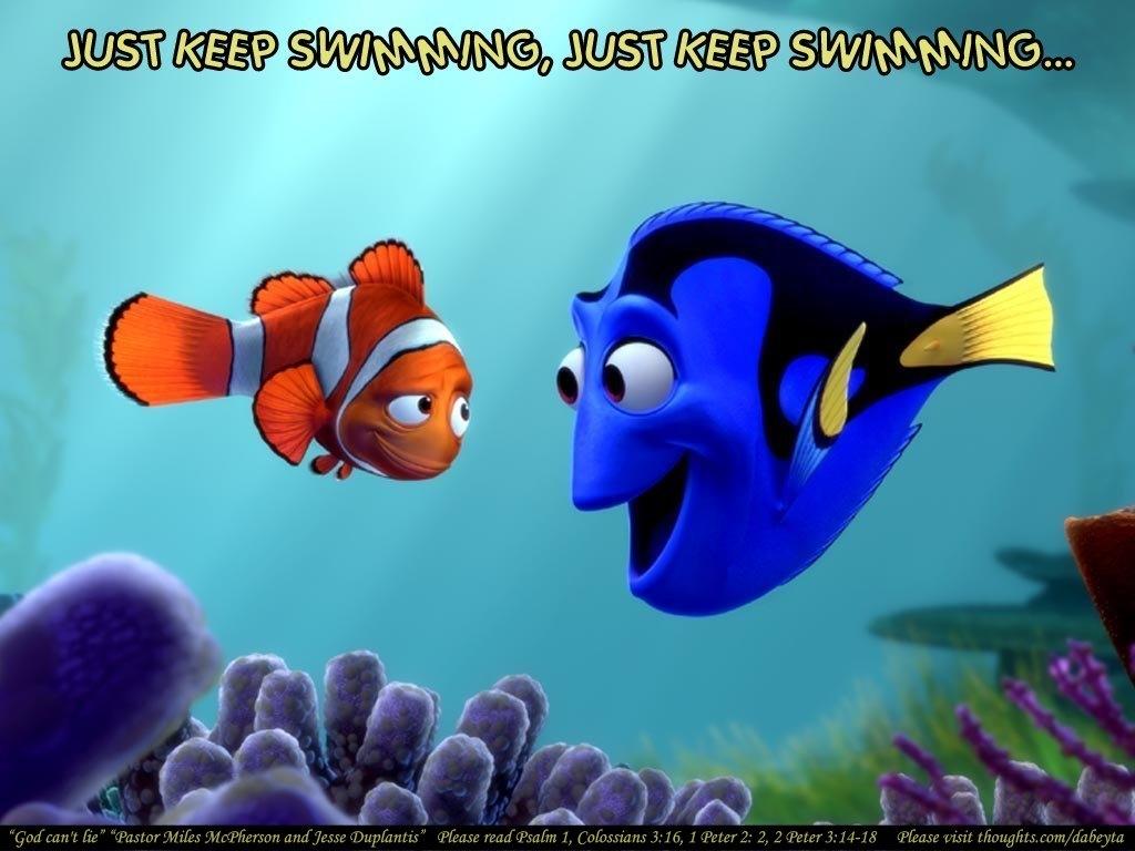 Just Keep Swimming Wallpapers - Top Free Just Keep Swimming Backgrounds ...