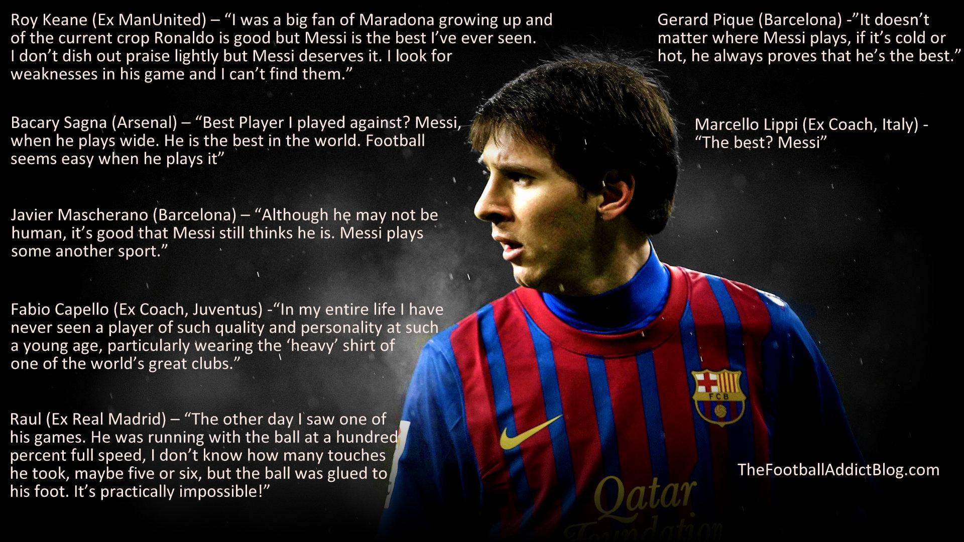 Messi Quotes Wallpapers - Top Free Messi Quotes Backgrounds ...