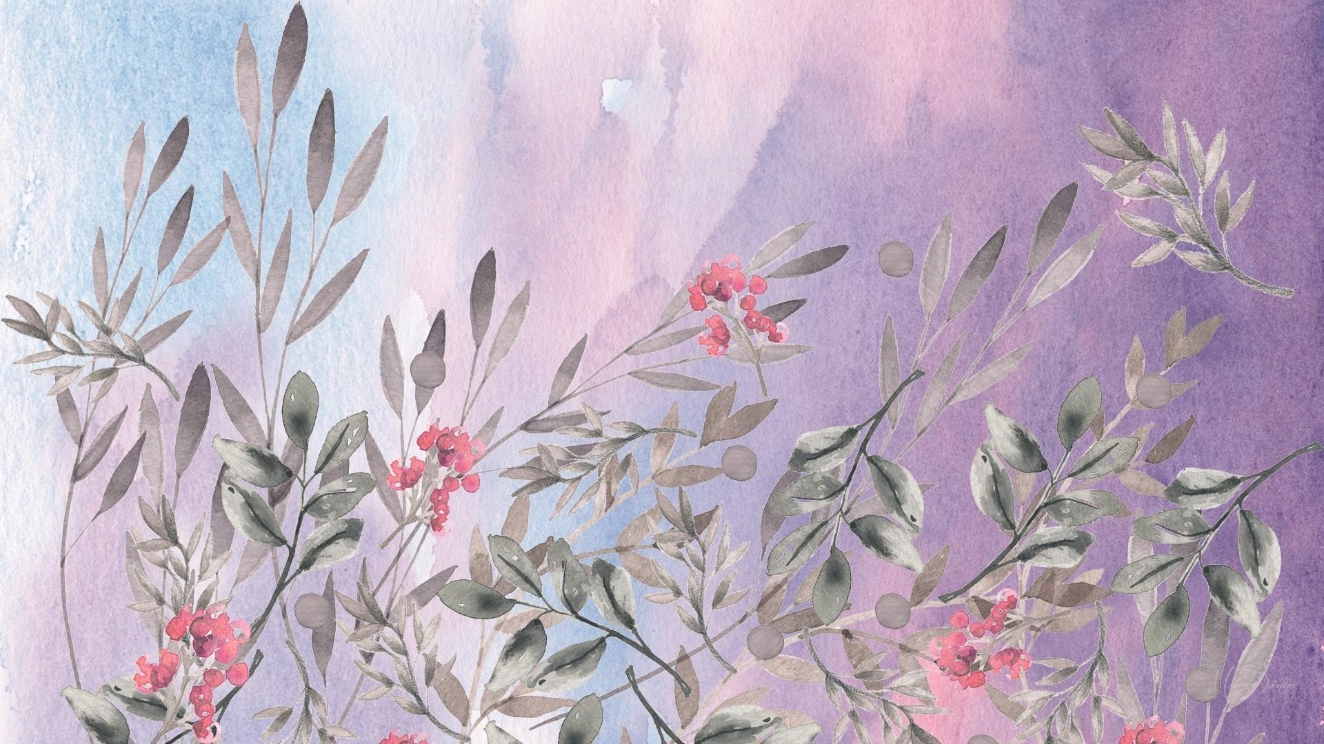 Summer Watercolor Desktop Wallpapers - Top Free Summer Watercolor ...