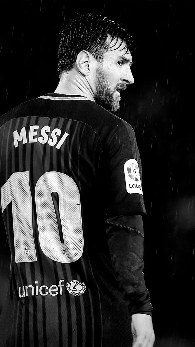 Messi Black and White Wallpapers - Top Free Messi Black and White ...