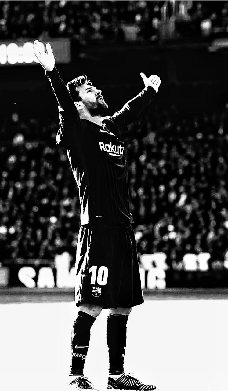 Messi Black and White Wallpapers - Top Free Messi Black and White ...