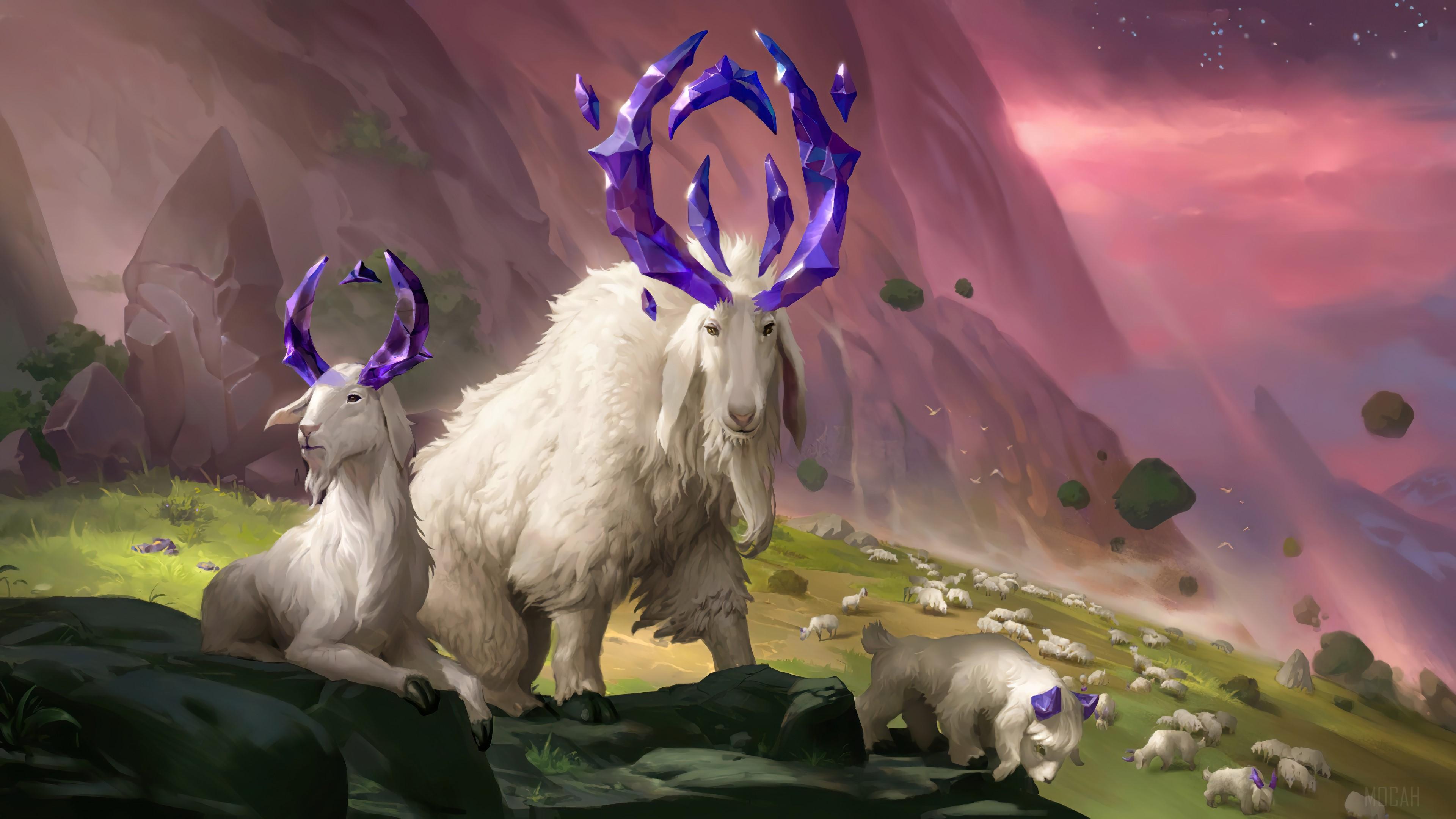 Goat Art Wallpapers - Top Free Goat Art Backgrounds - WallpaperAccess