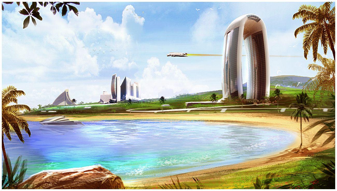Futuristic Tropical Wallpapers - Top Free Futuristic Tropical ...