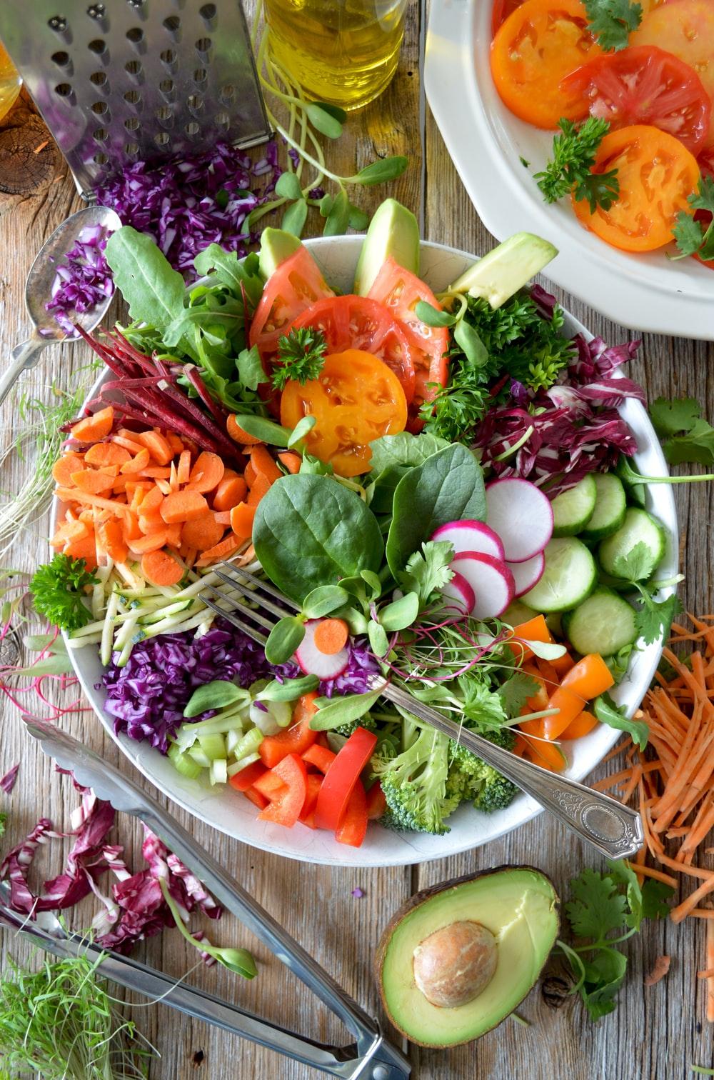Fresh Salad Wallpapers - Top Free Fresh Salad Backgrounds - WallpaperAccess