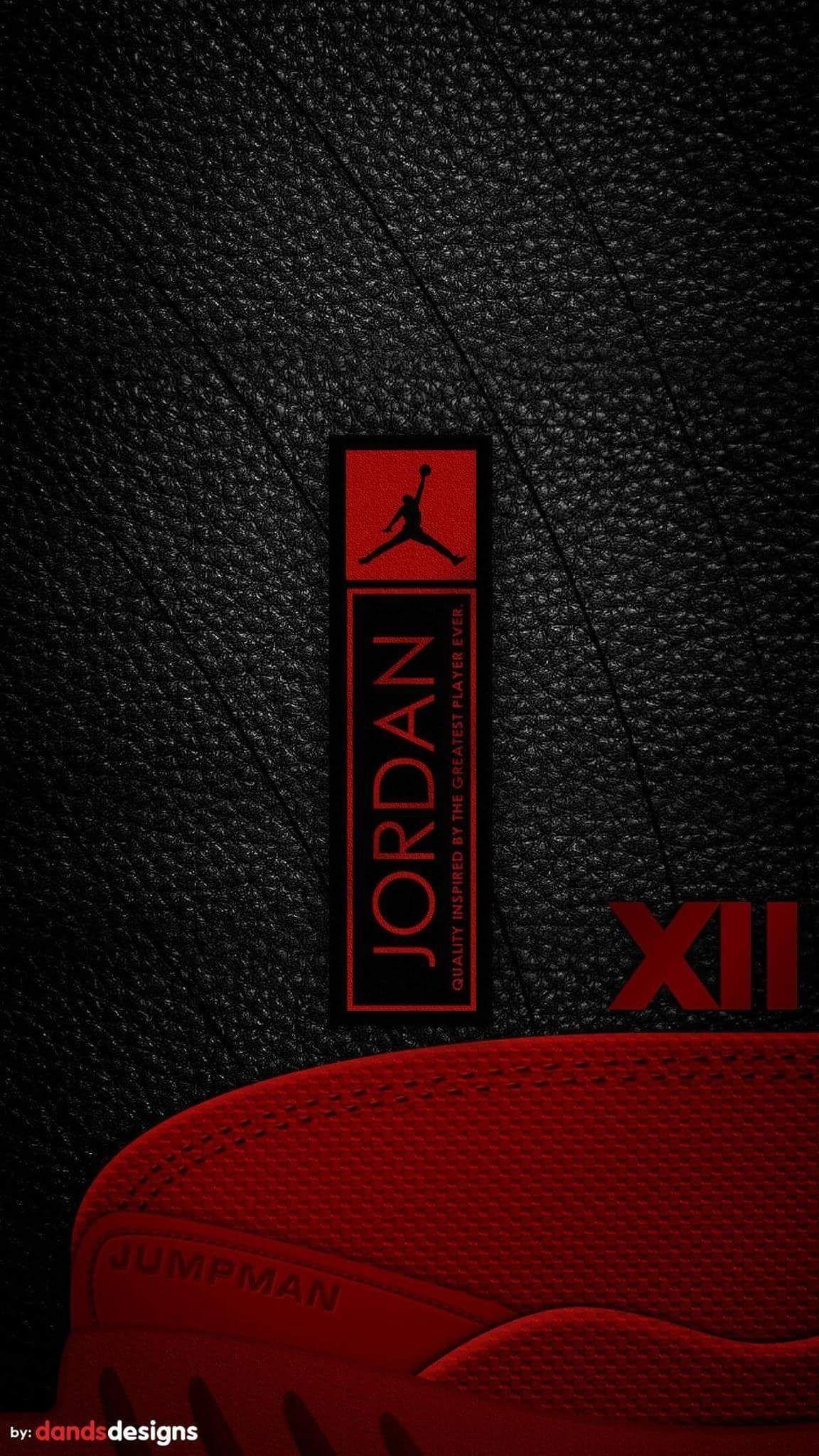 Red Jordan Logo Wallpapers - Top Free Red Jordan Logo Backgrounds ...
