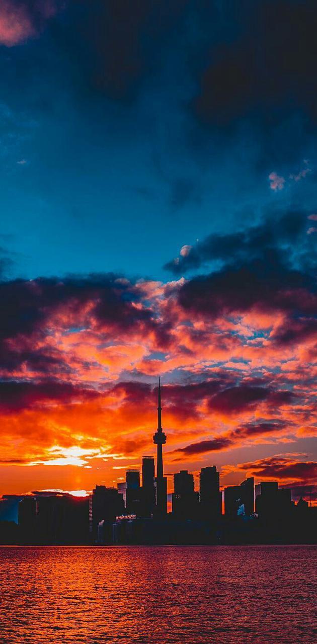 Toronto Sunset Wallpapers - Top Free Toronto Sunset Backgrounds ...