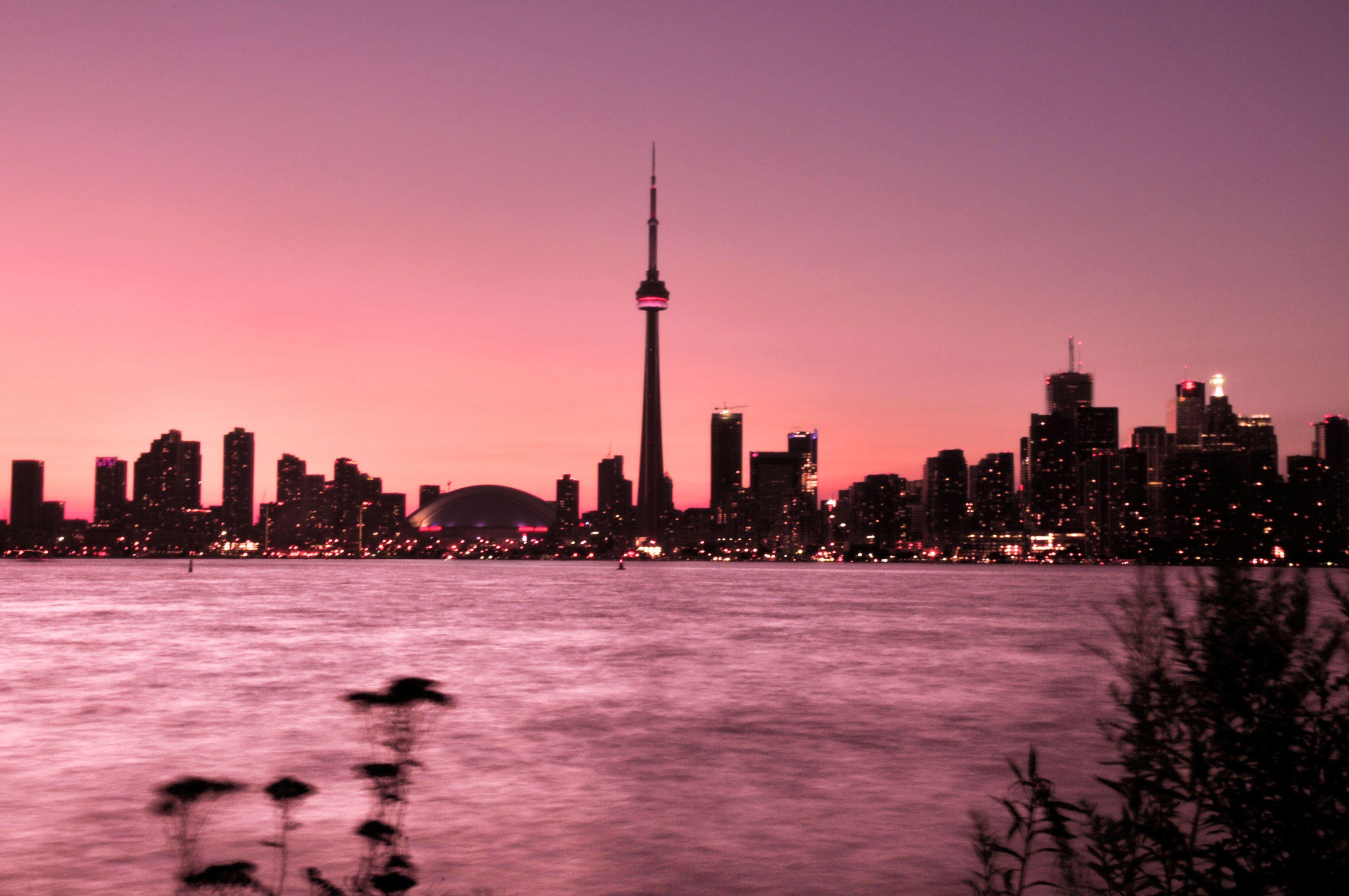 Toronto Sunset Wallpapers - Top Free Toronto Sunset Backgrounds ...