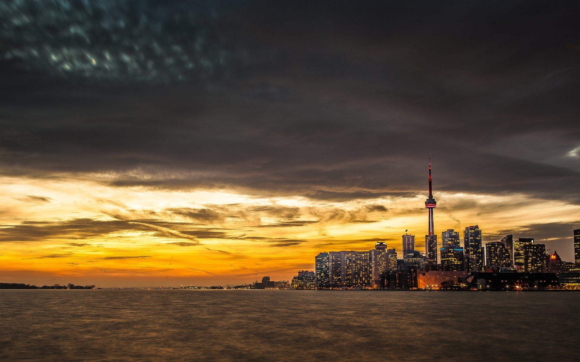 Toronto Sunset Wallpapers - Top Free Toronto Sunset Backgrounds ...