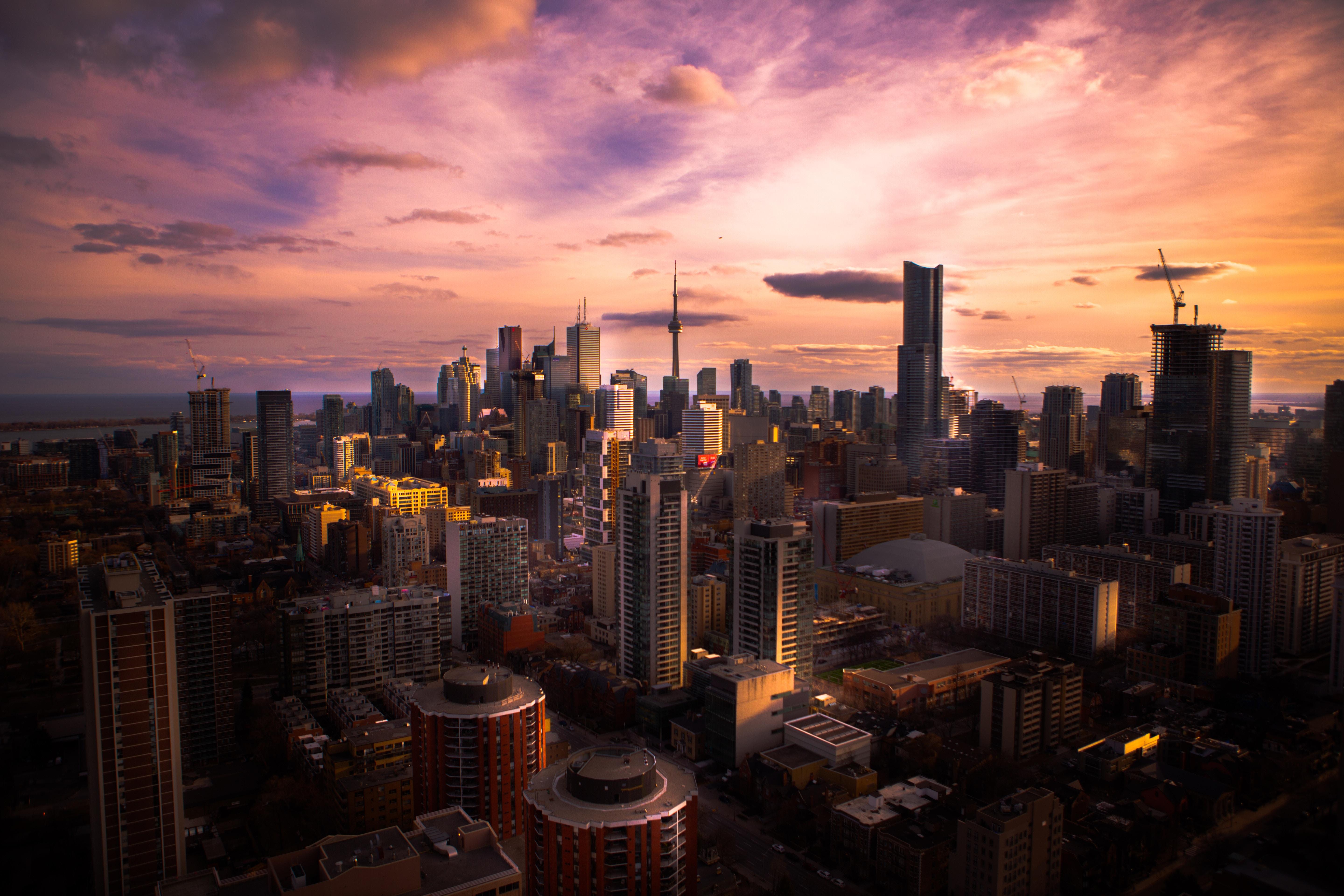 Toronto Sunset Wallpapers - Top Free Toronto Sunset Backgrounds ...