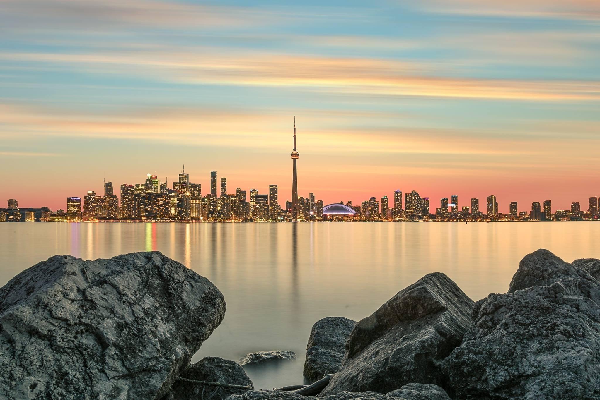 Toronto Sunset Wallpapers - Top Free Toronto Sunset Backgrounds ...