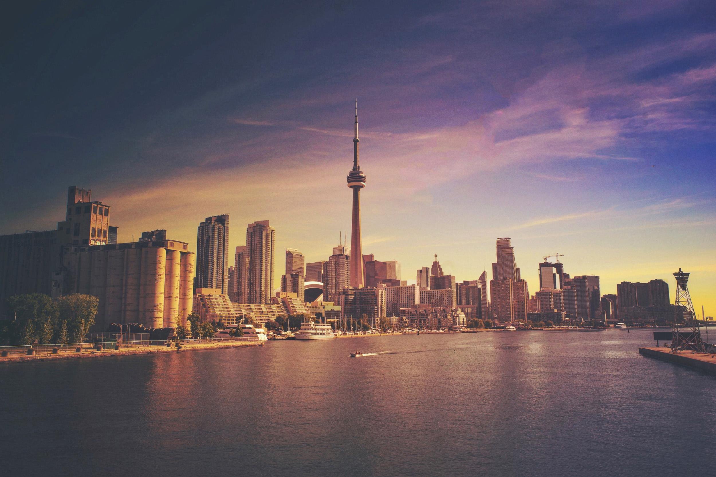 Toronto Sunset Wallpapers - Top Free Toronto Sunset Backgrounds ...