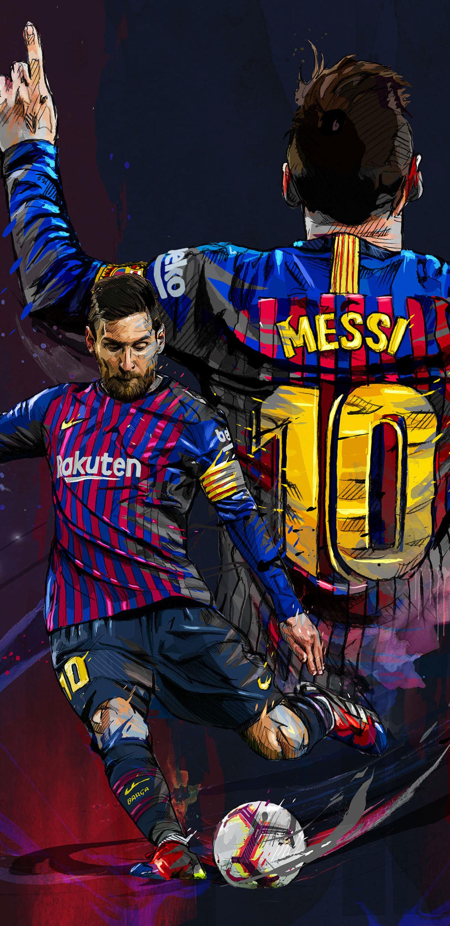 Messi Art Wallpapers - Top Free Messi Art Backgrounds - WallpaperAccess