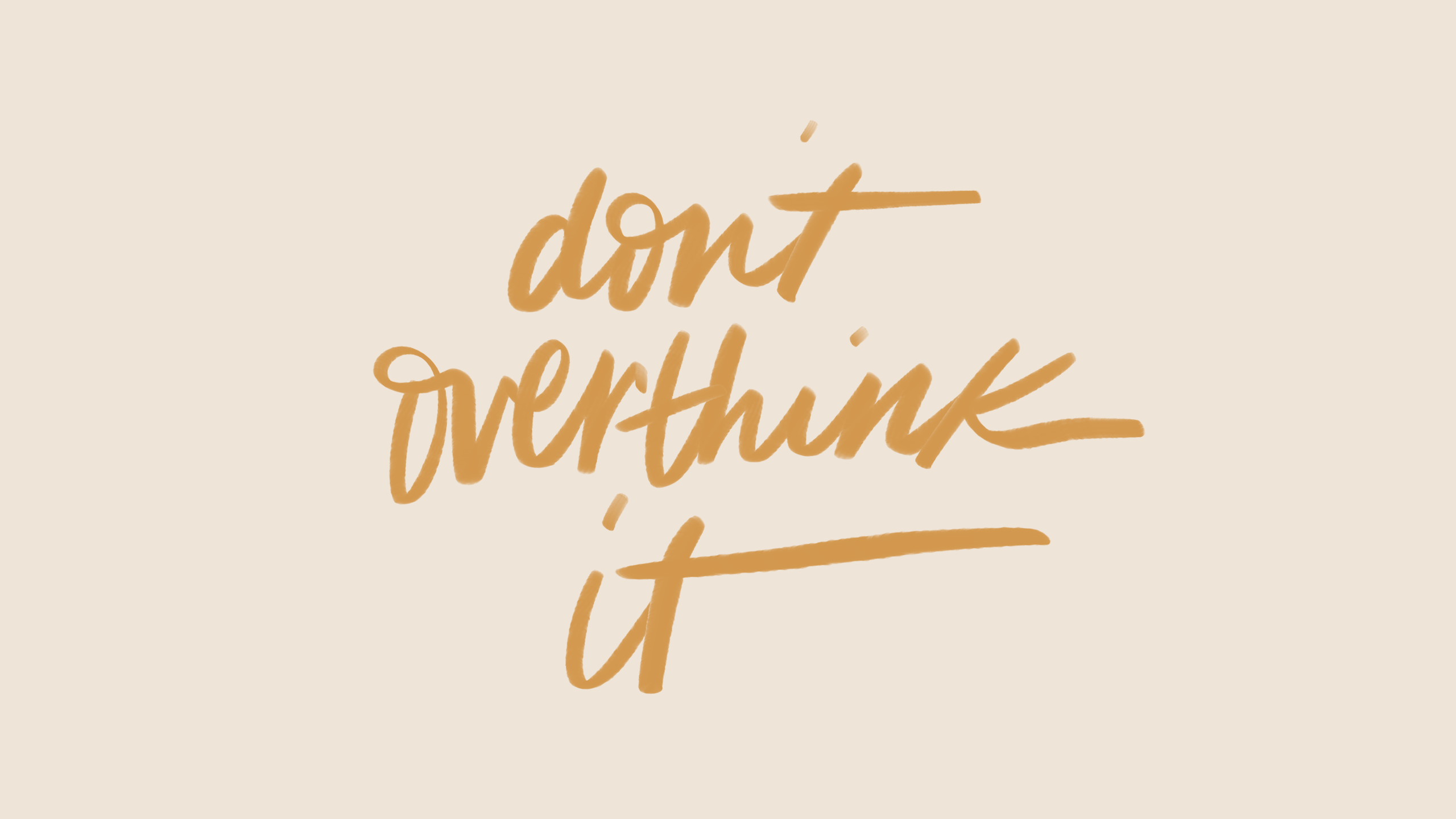 Stop Overthinking Wallpapers - Top Free Stop Overthinking Backgrounds ...