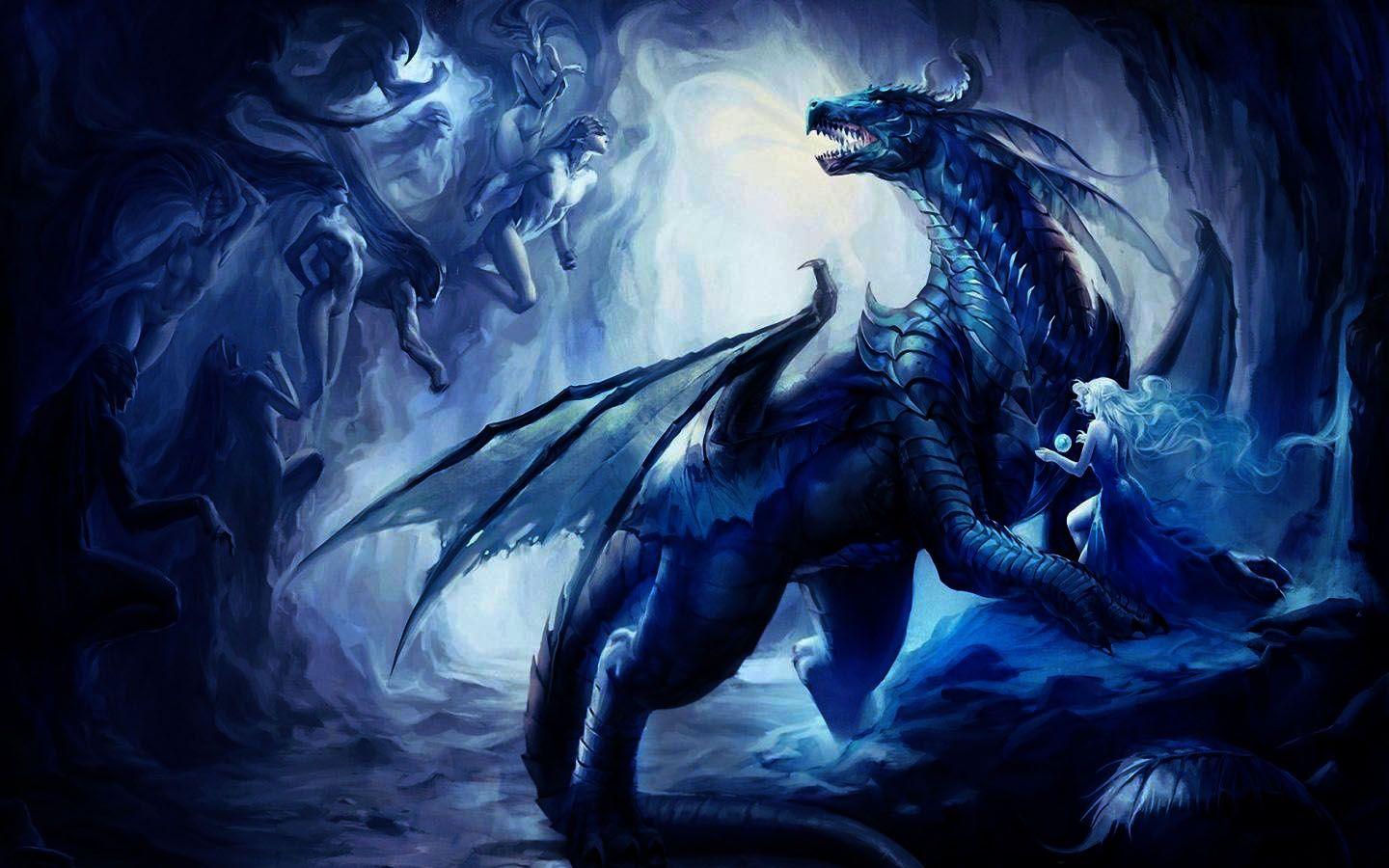 Blue Anime Wolf Wallpapers - Top Free Blue Anime Wolf Backgrounds ...
