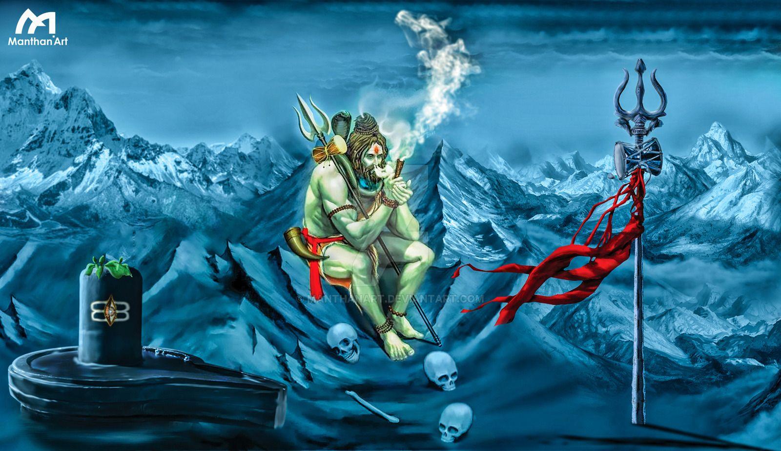 Lord Shiva Smoking Wallpapers - Top Free Lord Shiva Smoking Backgrounds ...