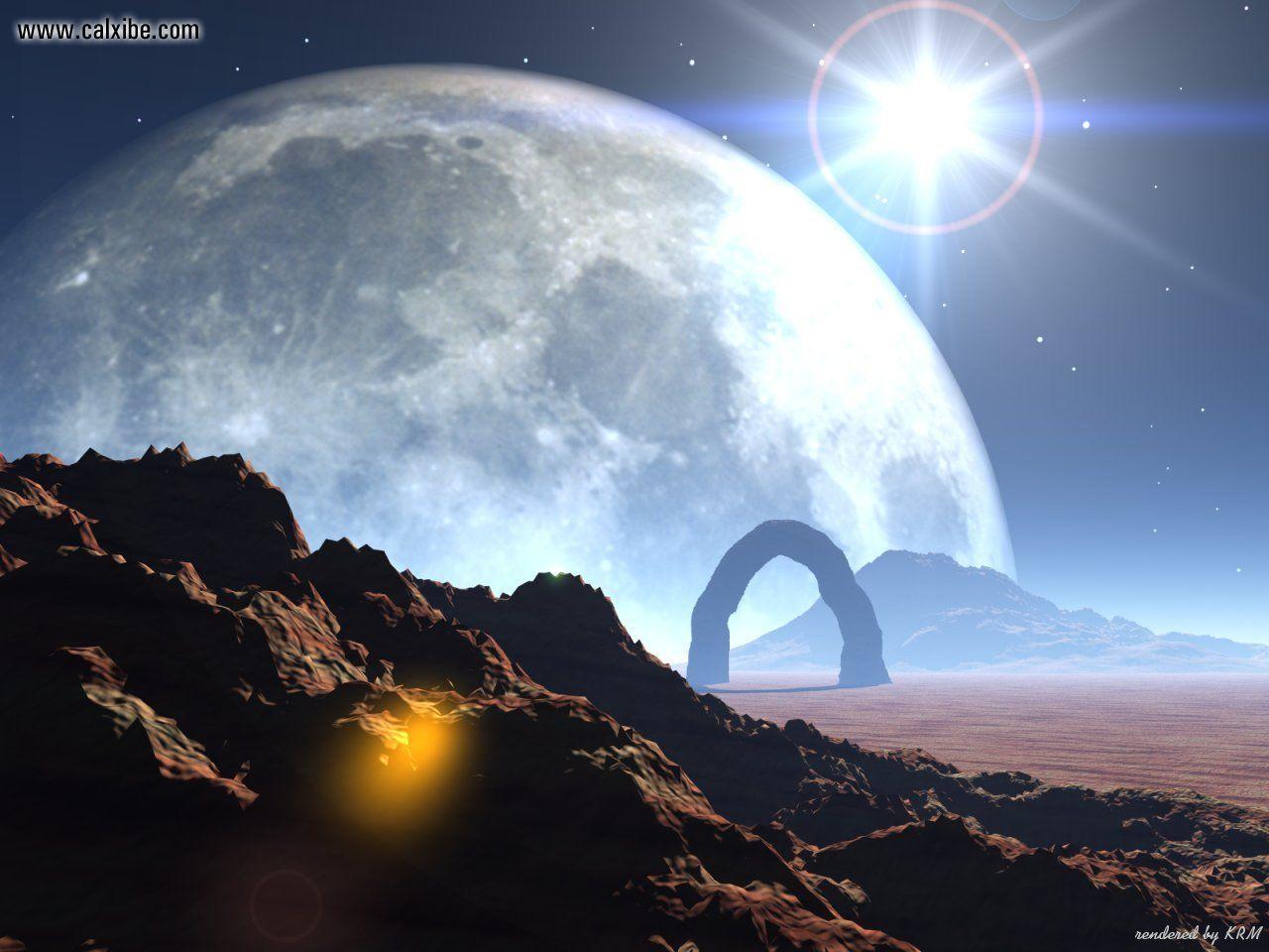 Planet Landscape Wallpapers - Top Free Planet Landscape Backgrounds ...