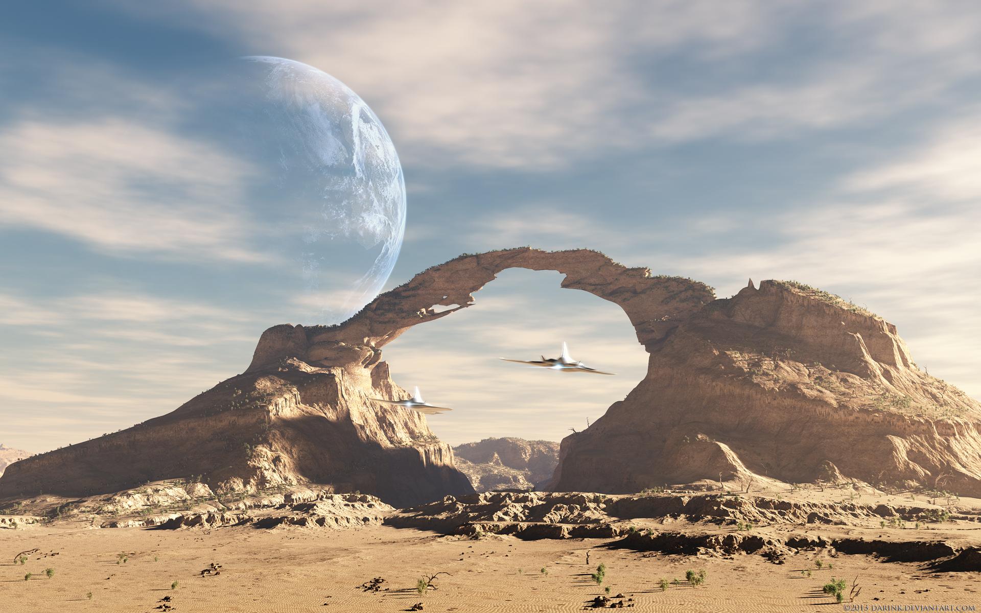 Planet Landscape Wallpapers - Top Free Planet Landscape Backgrounds ...
