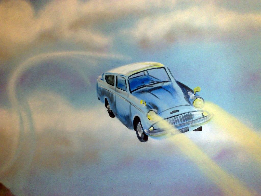 Harry Potter Flying Car Wallpapers - Top Free Harry Potter Flying Car ...