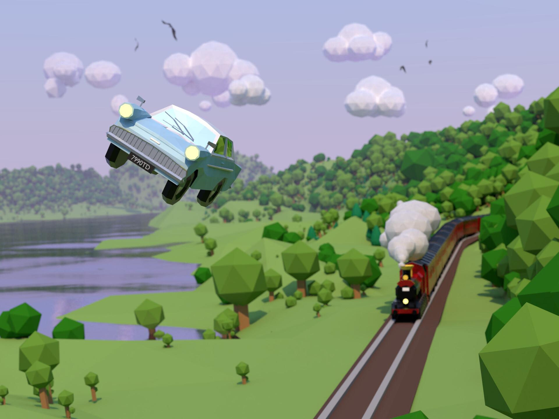 Harry Potter Flying Car Wallpapers - Top Free Harry Potter Flying Car ...