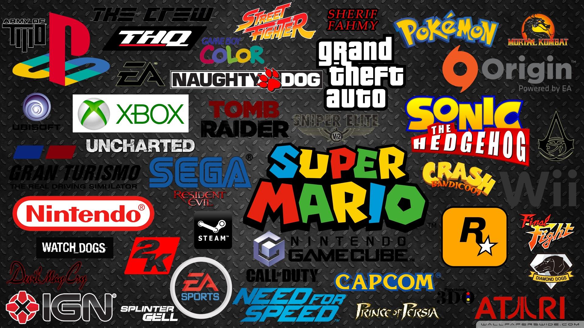 Cool Gaming Logos Wallpapers - Top Free Cool Gaming Logos Backgrounds ...
