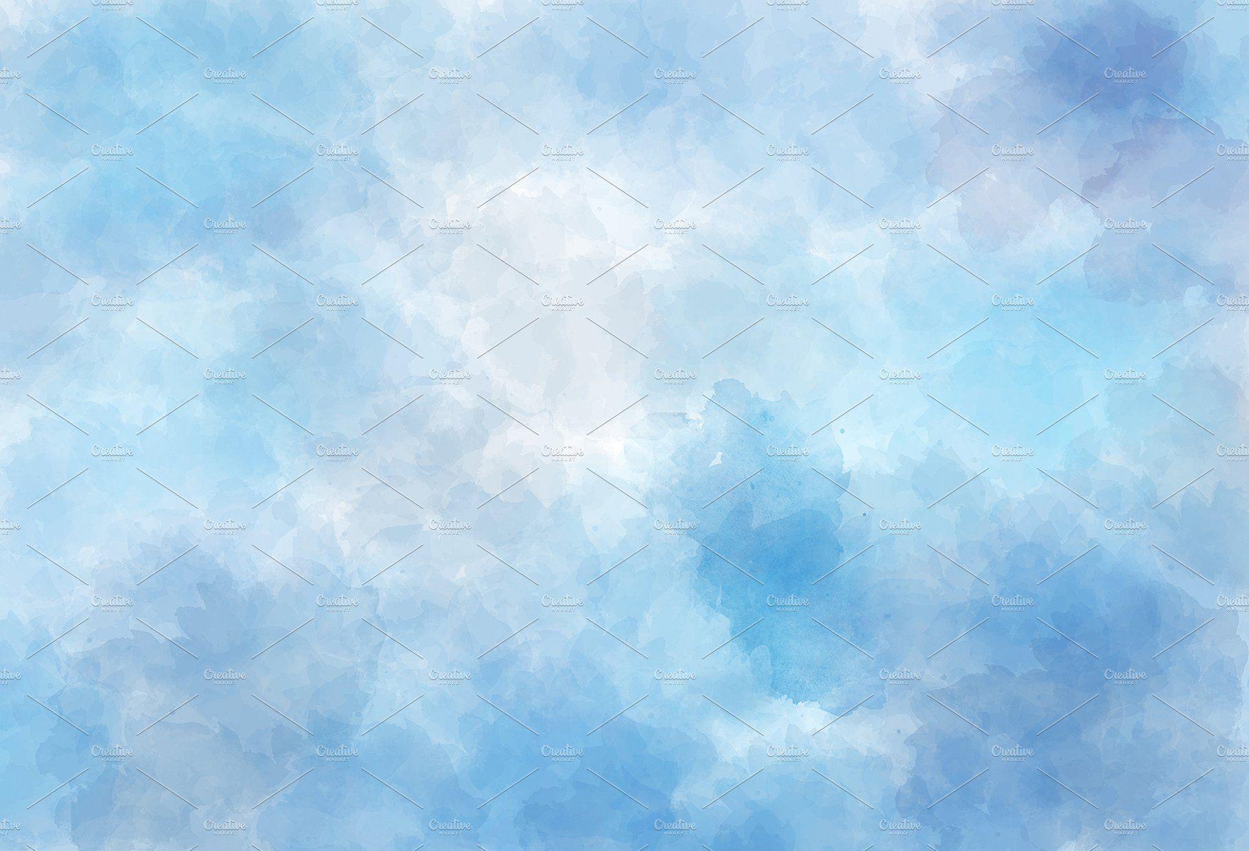 Light Blue Watercolor Wallpapers - Top Free Light Blue Watercolor ...