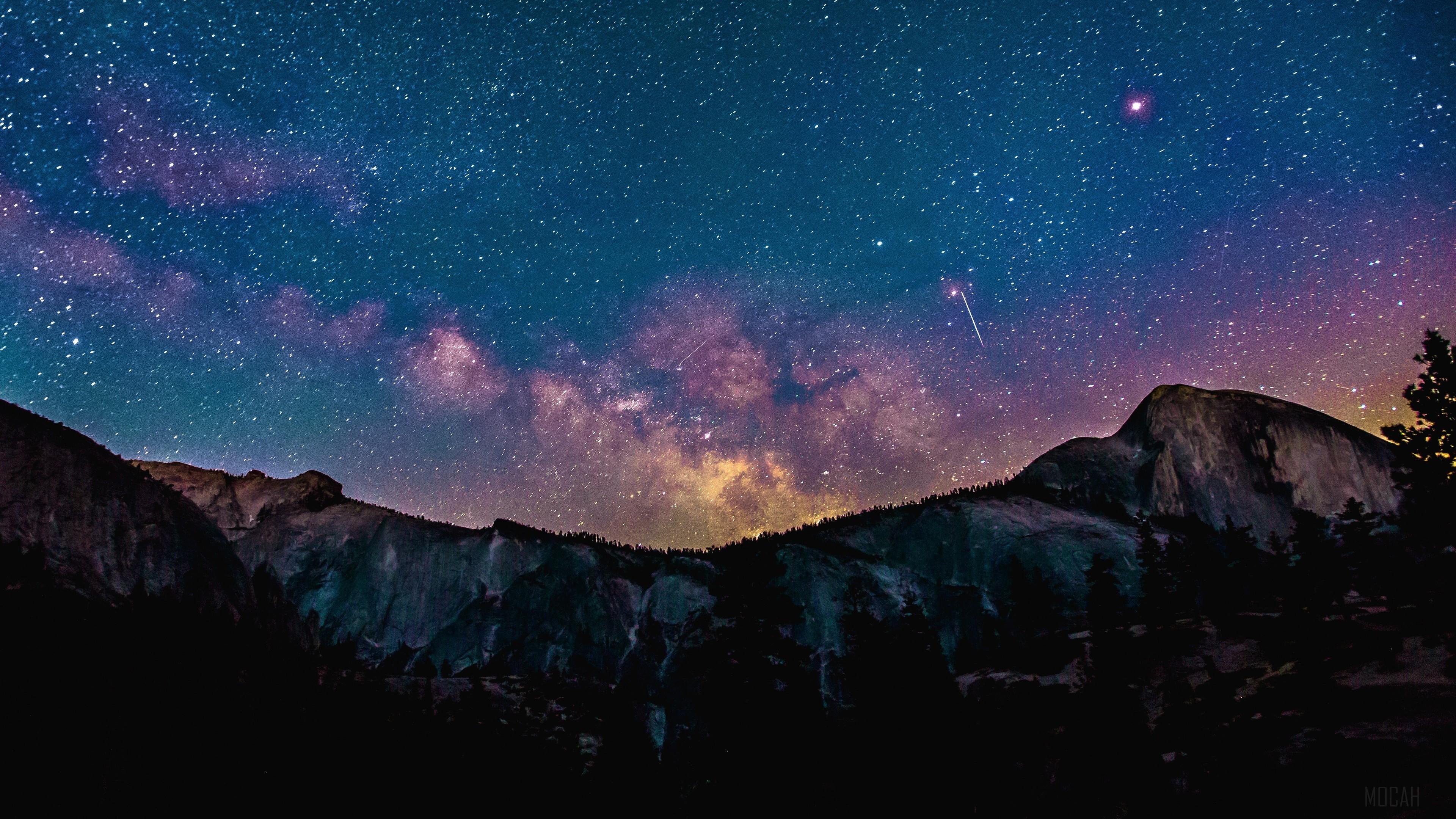 Mountains and Galaxy Wallpapers - Top Free Mountains and Galaxy ...