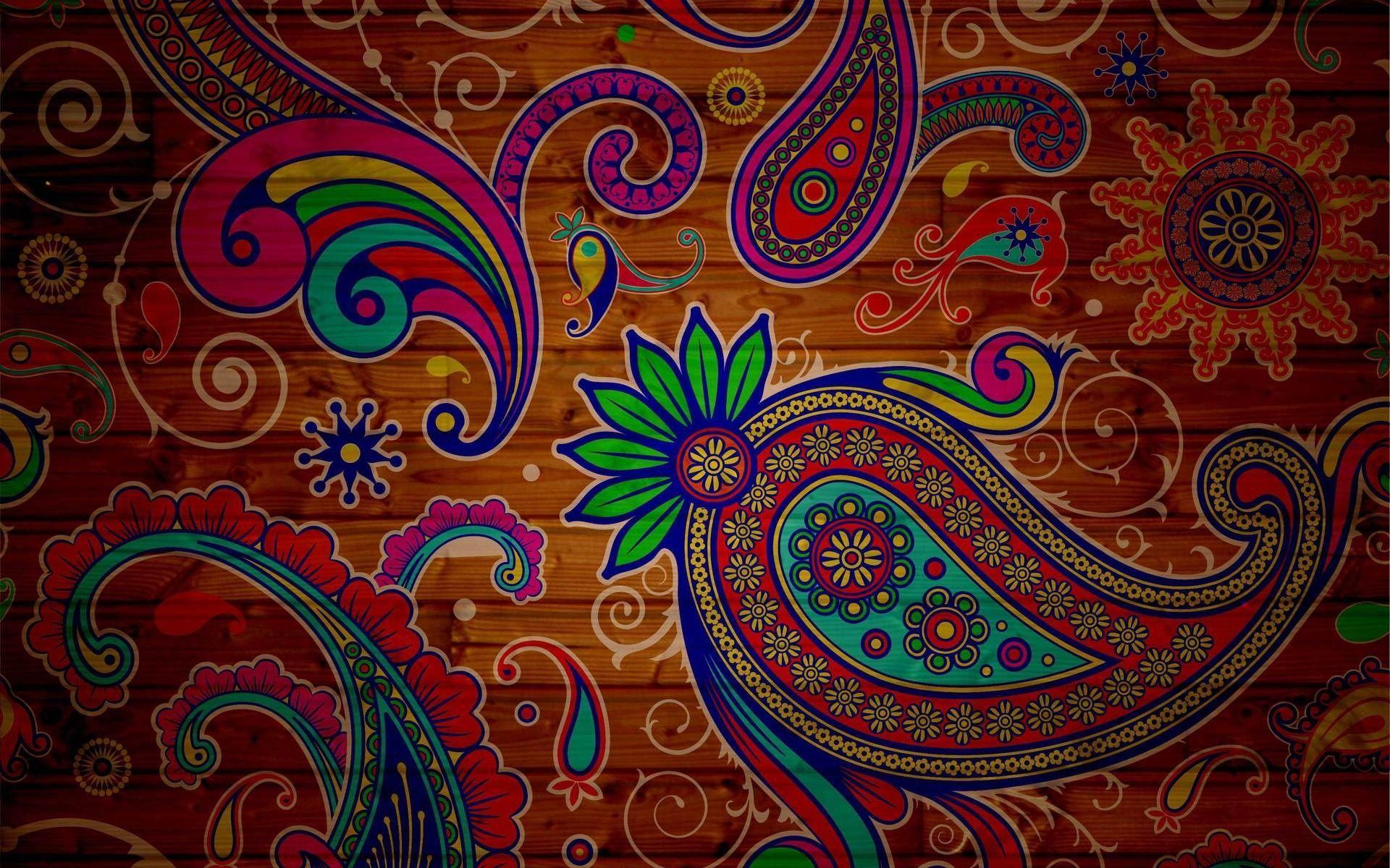 Brown Paisley Wallpapers - Top Free Brown Paisley Backgrounds ...