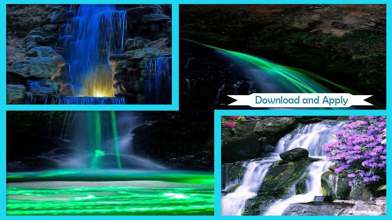 Neon Waterfall Wallpapers - Top Free Neon Waterfall Backgrounds ...
