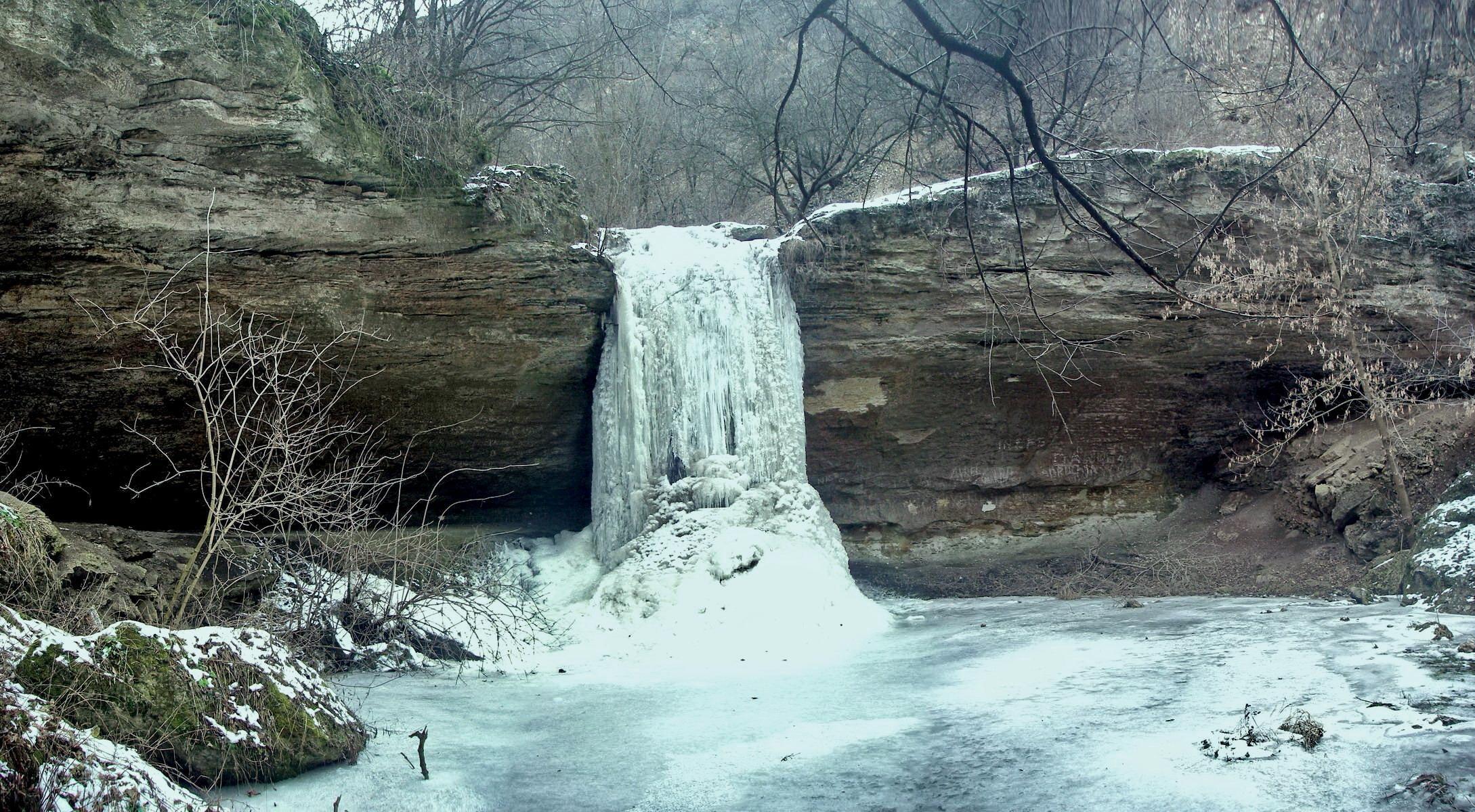 Winter Waterfall Desktop Wallpapers - Top Free Winter Waterfall Desktop ...