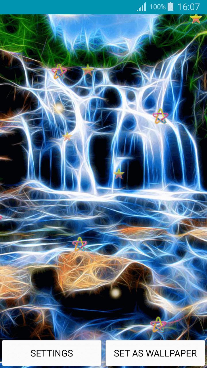Neon Waterfall Wallpapers - Top Free Neon Waterfall Backgrounds ...