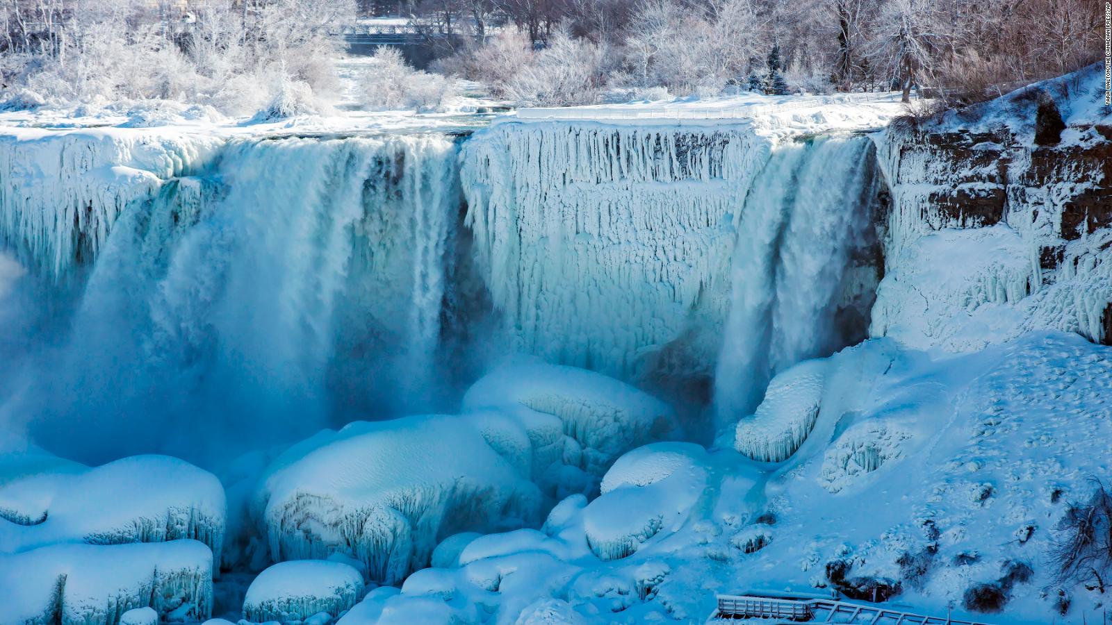 Frozen Waterfall Wallpapers - Top Free Frozen Waterfall Backgrounds ...