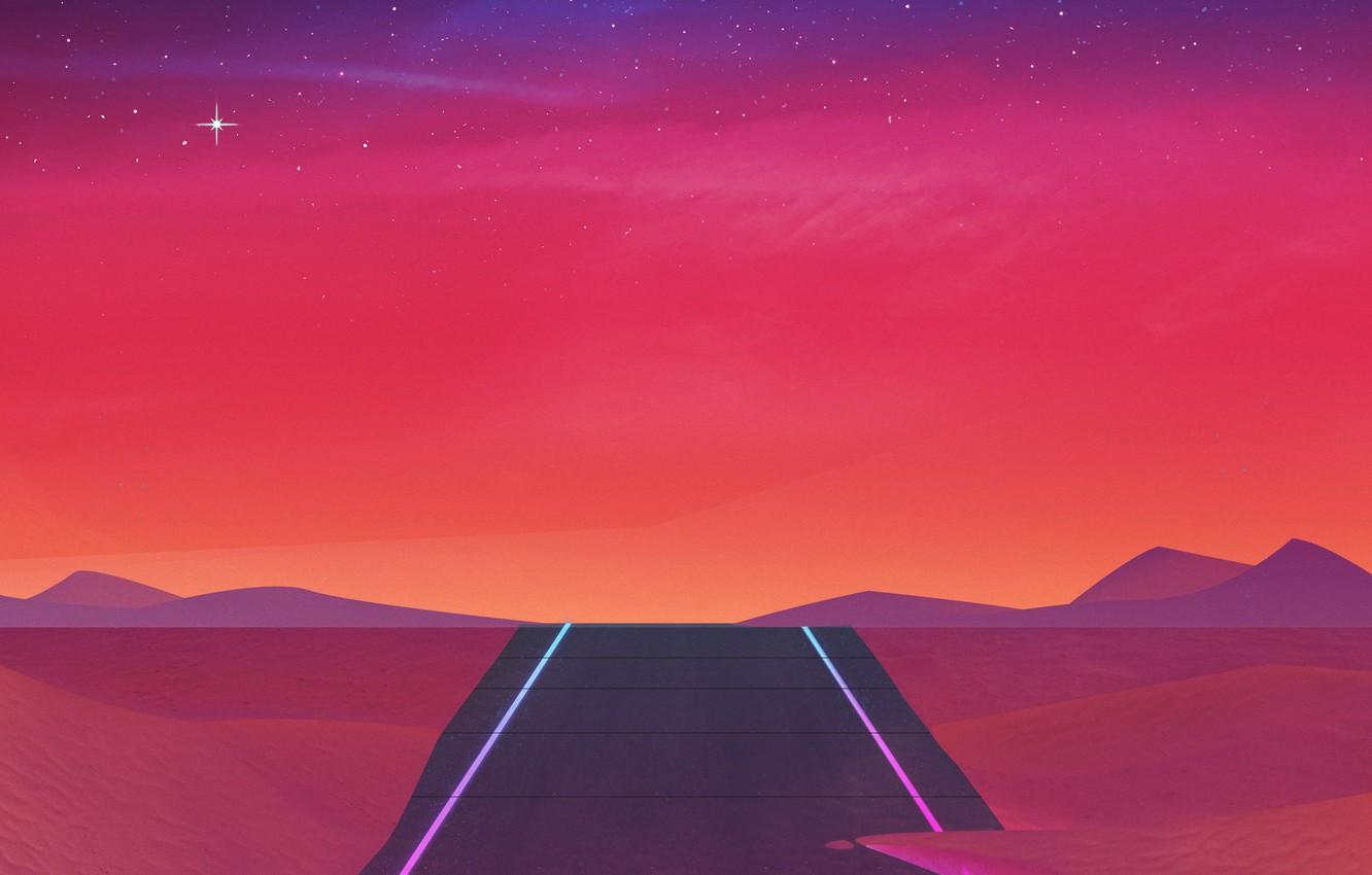 80s Neon Road Wallpapers - Top Free 80s Neon Road Backgrounds ...